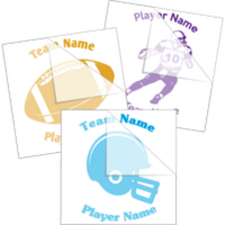 Custom Football Fundraiser Car Decals & Stickers | Car Stickers