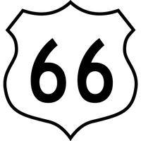 Interstate and Highway Sign Decals