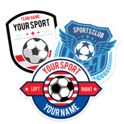 Soccer Fundraiser Car Stickers & Decals