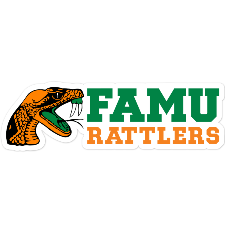 Florida A & M Rattlers NCAA Logo Sticker