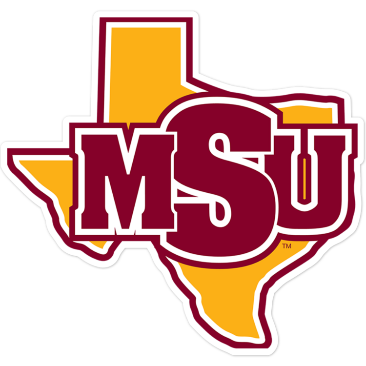 Midwestern State Mustangs NCAA Logo Sticker
