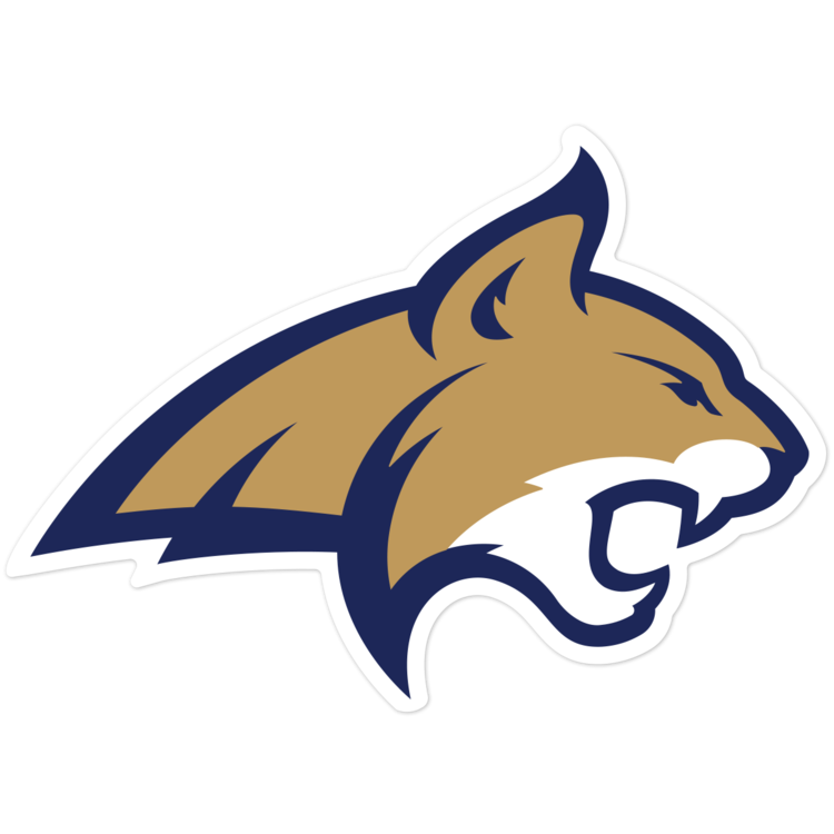 Montana State Bobcats NCAA Logo Sticker