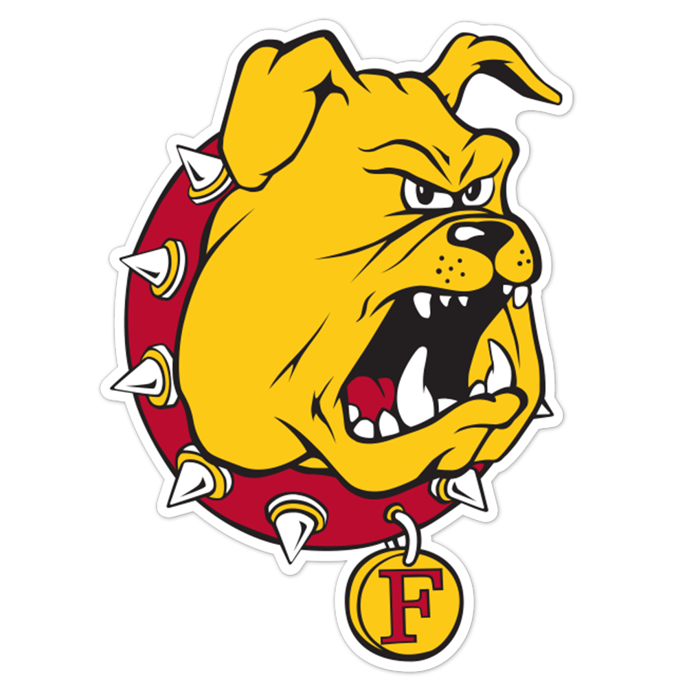 Ferris State NCAA Logo Sticker