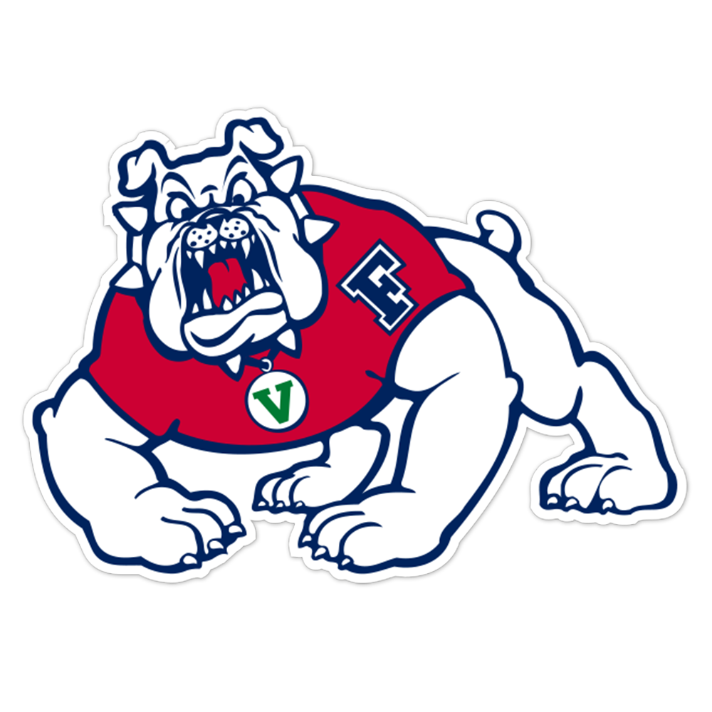 Fresno State Bulldogs NCAA Logo Sticker