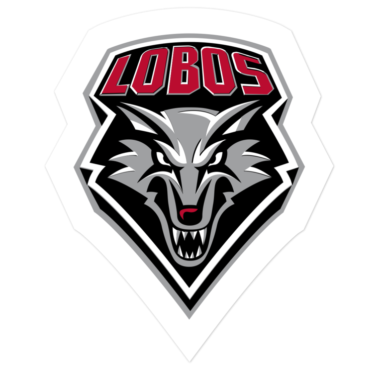 New Mexico Lobos NCAA Logo Sticker