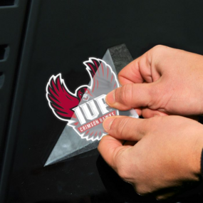 Indiana University of Pennsylvania Crims NCAA Logo Sticker