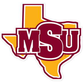 Midwestern State Mustangs NCAA Logo Sticker