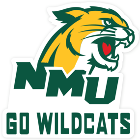 Northern Michigan Wildcats NCAA Logo Sticker
