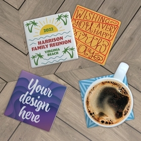 Custom Square Coasters