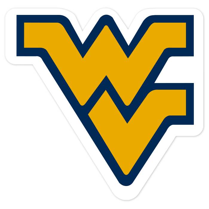 West Virginia Mountaineers NCAA Logo Sticker