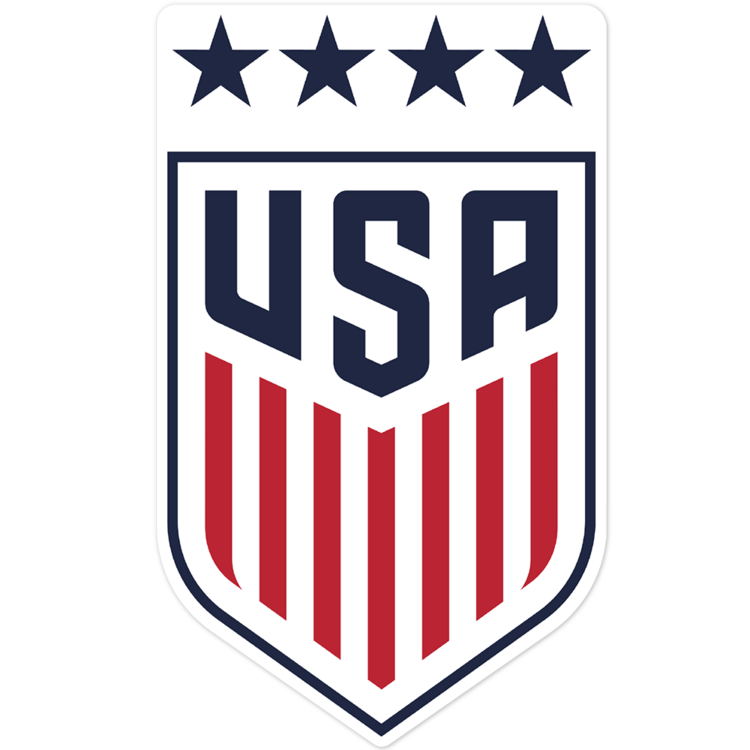 Women's US Soccer Team Logo Sticker