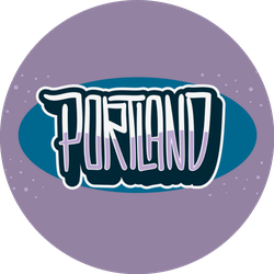 Portland Oregon Illustration Sticker