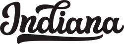 Indiana Calligraphy Sticker