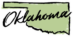 Hand Drawn Oklahoma State Sticker