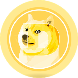 Dogecoin Cryptocurrency Sticker