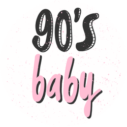 90's Baby Sticker
