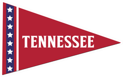 Tennessee Pennant Sticker