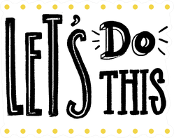 Let's Do This Sticker