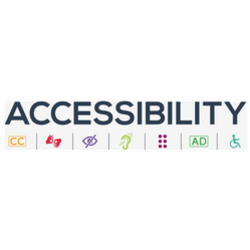 Accessibility Awareness Lettering Sticker