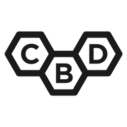 Cbd Logo Symbol Sticker