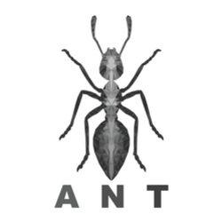 Ant Geometric Triangle Logo Sticker