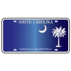 South Carolina State License Sticker