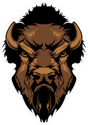Cool Buffalo Stickers & Decals – Customizable & Durable