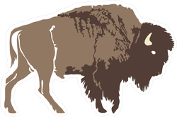 Cool Buffalo Stickers & Decals – Customizable & Durable