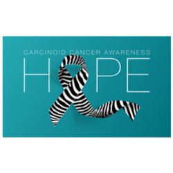 Carcinoid Cancer Awareness Poster Sticker
