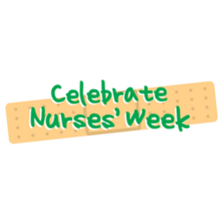 Celebrate Nurses' Week Band Aid Sticker