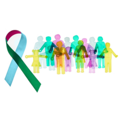 Rare Disease Colorful Awareness Sticker
