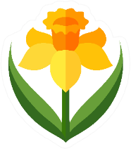 Daffodil - Symbol Of Wales Sticker
