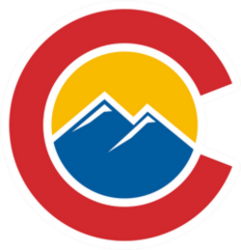 Colorado Logo Circle Sticker
