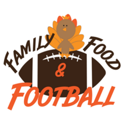 Family Food & Football Sticker