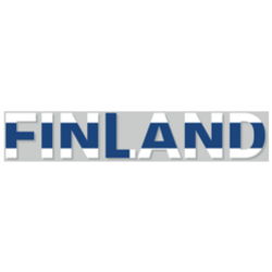Finland Letters In Finnish Flag Sticker