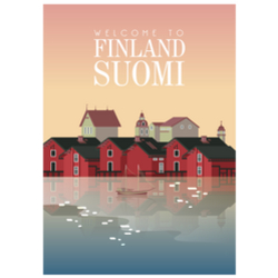 Finland Welcome To Suomi Sticker