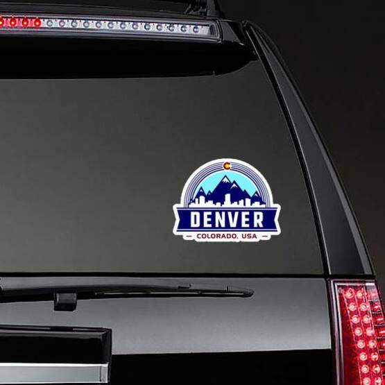Denver Colorado USA Sticker