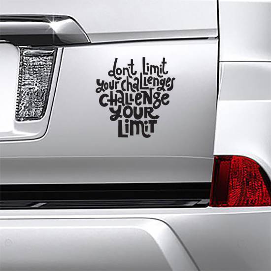 Challenge Your Limits Sticker