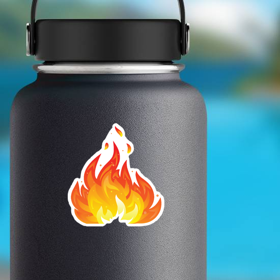 Big Fire Sticker