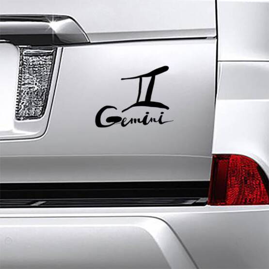 Handmade Brush Lettering Gemini