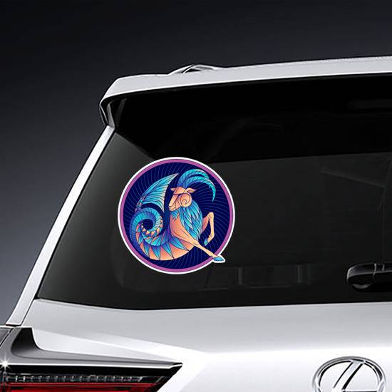 Capricorn Zodiac Sign Sticker