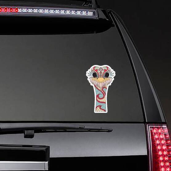 Sweet Color Ostrich Sticker