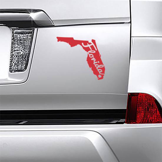 Florida State Heart Sticker