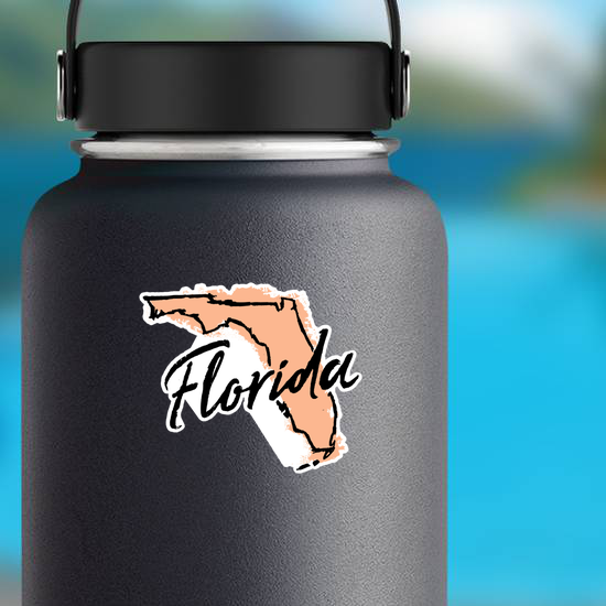 Hand Drawn Florida State Sticker