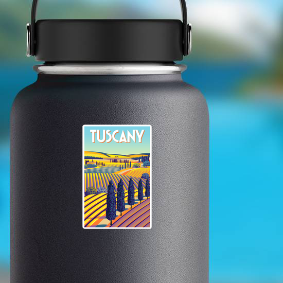 Tuscany Stamp Sticker