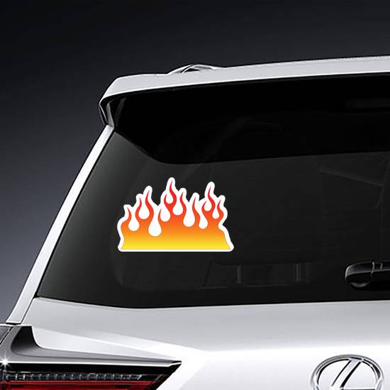 Wall of Fire Sticker
