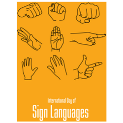 International Day Of Sign Languages Sticker