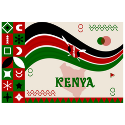 Kenya Stickers