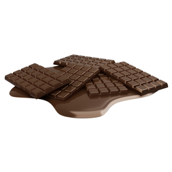 Melting Chocolate Bar Sticker