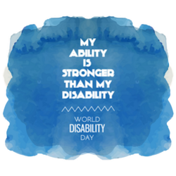 My Ability Is Stronger Than My Disability Sticker
